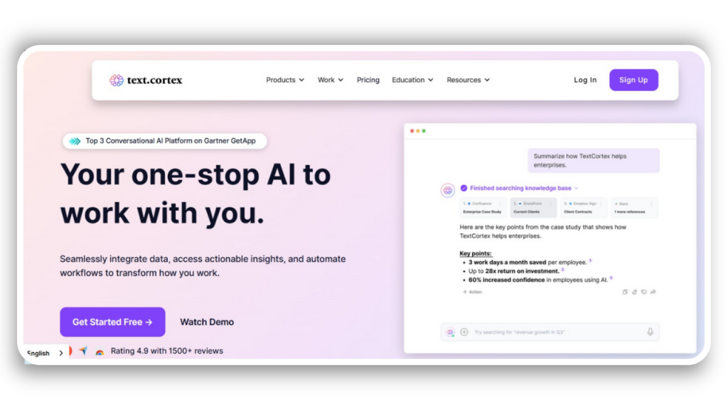 Textcortex Ai Revolutionizing Content Creation In The Digital Age Ai Tools Directory 